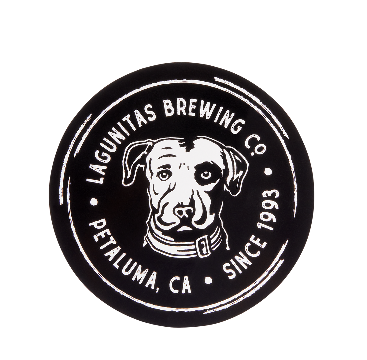 Dog Stamp Sticker — The Lagunitas Schwag Shop
