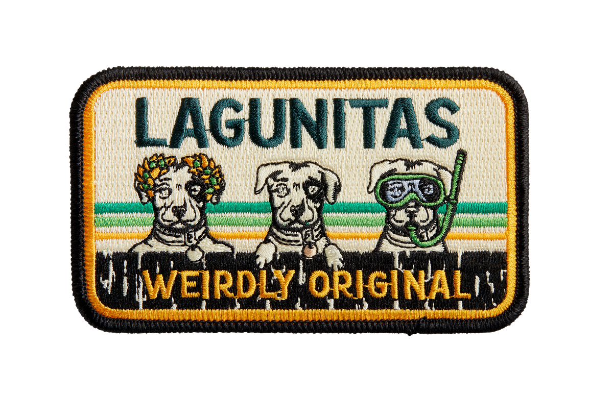 Lagunitas Weirdly Original Patch — The Lagunitas Schwag Shop